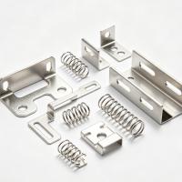 China CNC Stamped Stainless Steel Mounting Clip with SS 301 Spring Temper Progressive Die Stamping and Retention Force Control for sale