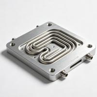 China CNC Machined Aluminum 5052 Liquid Cooling Plate with 0.1mm Flatness for BESS Thermal Management for sale