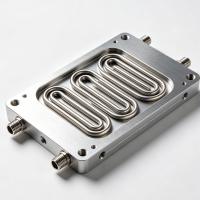 China CNC Machined Aluminum 5052 Liquid Cooling Plate with 0.1mm Flatness for BESS Thermal Management for sale