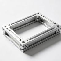 China CNC Machined 6061-T6 Aluminum BESS Frame with Thermal Management Integration and Dimensional Consistency +/-0.02mm for Energy Storage Systems for sale