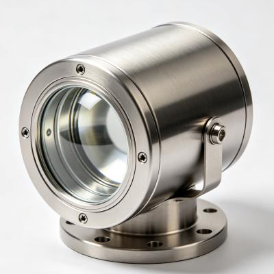 China CNC Stamped Stainless Steel 316 Marine Navigation Light Housing with IP67 Rated Seal Design for COLREGS Compliance for sale