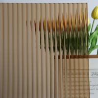 China 5mm Low Iron Fluted Glass Tile for sale