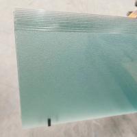 China Tempered Frosted Glass Sheet 3mm 5mm 6mm Opaque Glass for Windows Custom Size Anti Shatter for sale