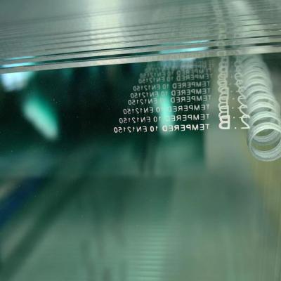 China tempered shower glass panel  10mm 8mm thick for sale
