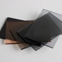 China 6mm 5mm Black Tinted Glass Sheets Manufacturers Colored Float for sale