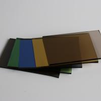 China 6mm 5mm Black Tinted Glass Sheets Manufacturers Colored Float for sale