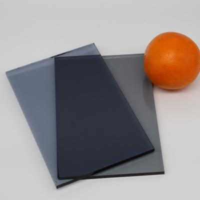 China Solar Black Tinted Glass Wall For Home Windows for sale