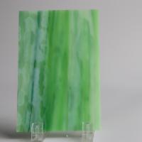China 24x24 White Yellow Stained Glass Window Sheets for sale