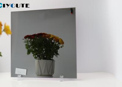 China Smooth Finish Pink Mirror Glass Sheet 1.2mm to 8mm Thick Custom Size Panels for sale