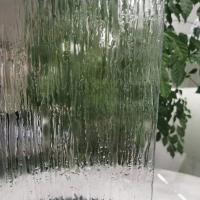 China BYT 3mm-19mm Fused Glass Dichroic Partition Custom Size Decorative Glass Panel for sale