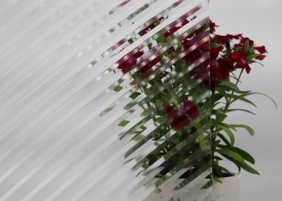China Custom Engraved Decorative Glass Sheet 4-10mm Thick 1830x2440mm CE CCC for sale