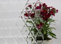 China Custom Engraved Decorative Glass Sheet 4-10mm Thick 1830x2440mm CE CCC for sale
