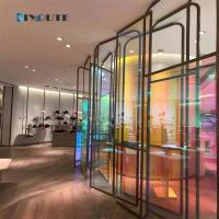 China Etched Dichroic Stained Glass Manufacturers for sale