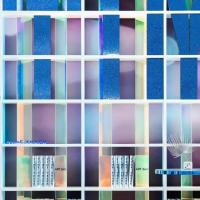 China Fusing Rainbow Dichroic Glass 96 Coe 2140x3300mm for sale
