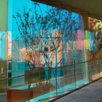 China Fusing Rainbow Dichroic Glass 96 Coe 2140x3300mm for sale