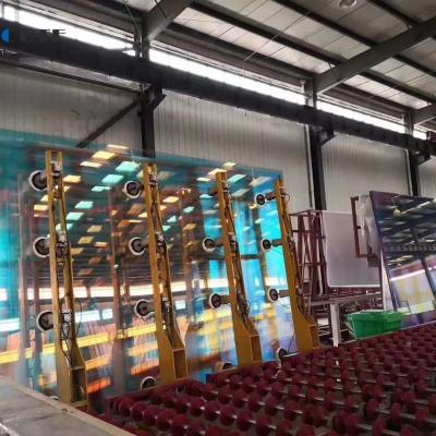 China Dichroic Glass 2140x3300mm 2-12mm Thick Solid Color Decorative Rainbow Glass for sale