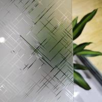China Acid Etched Satin Glass 5mm 12mm Non Fingerprint Custom Sizes for sale