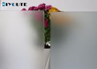 China Acid Etched Satin Glass 2800x9000mm Non Finger Print Sand Grain for sale