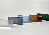 China Low-Iron Satin Acid Etched Glass For Architecture for sale