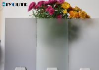 China Acid Etched Satin Glass 3mm-12mm CE Certified 85% Light Transmittance for sale