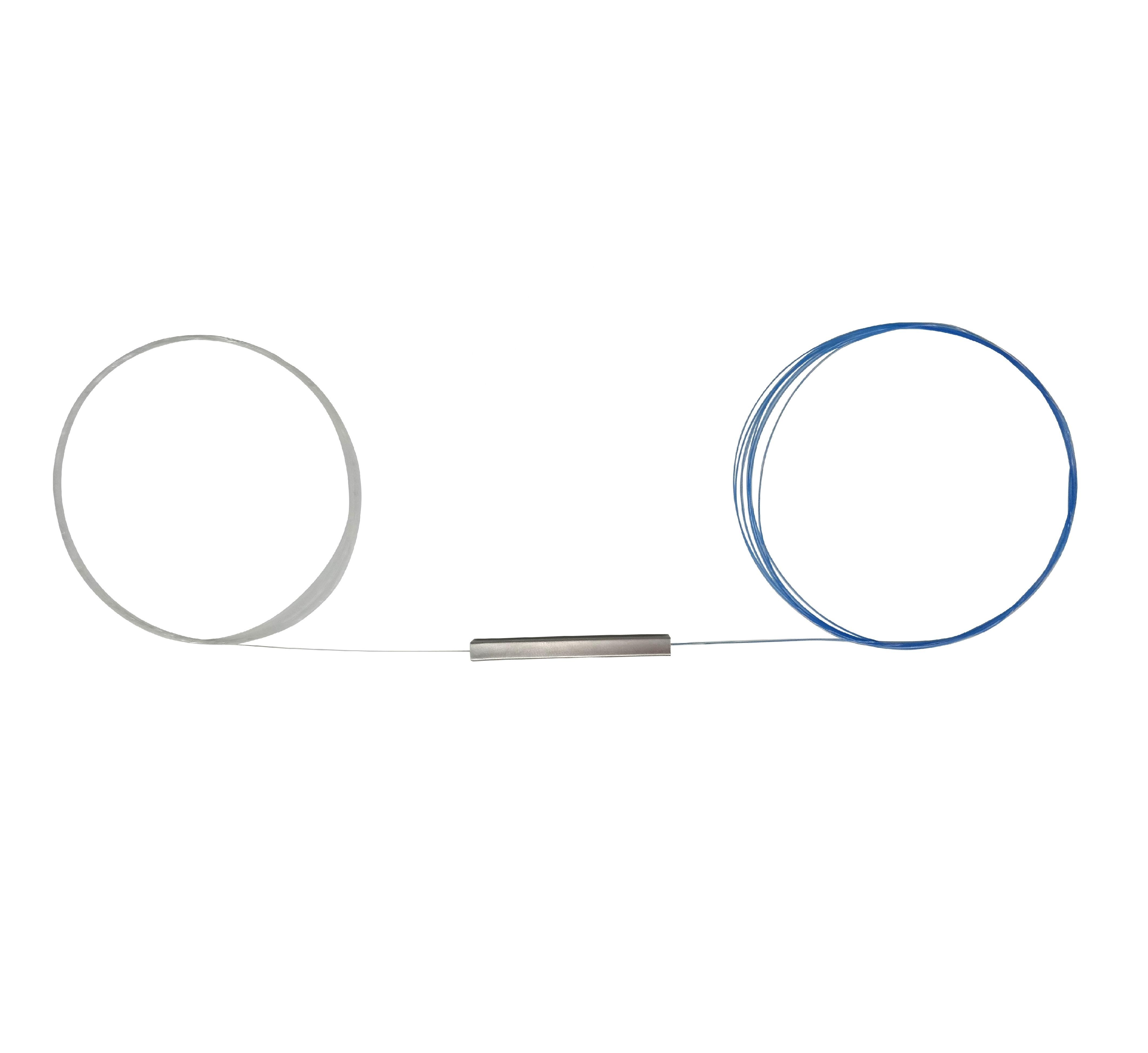 Bare fiber optic splitter