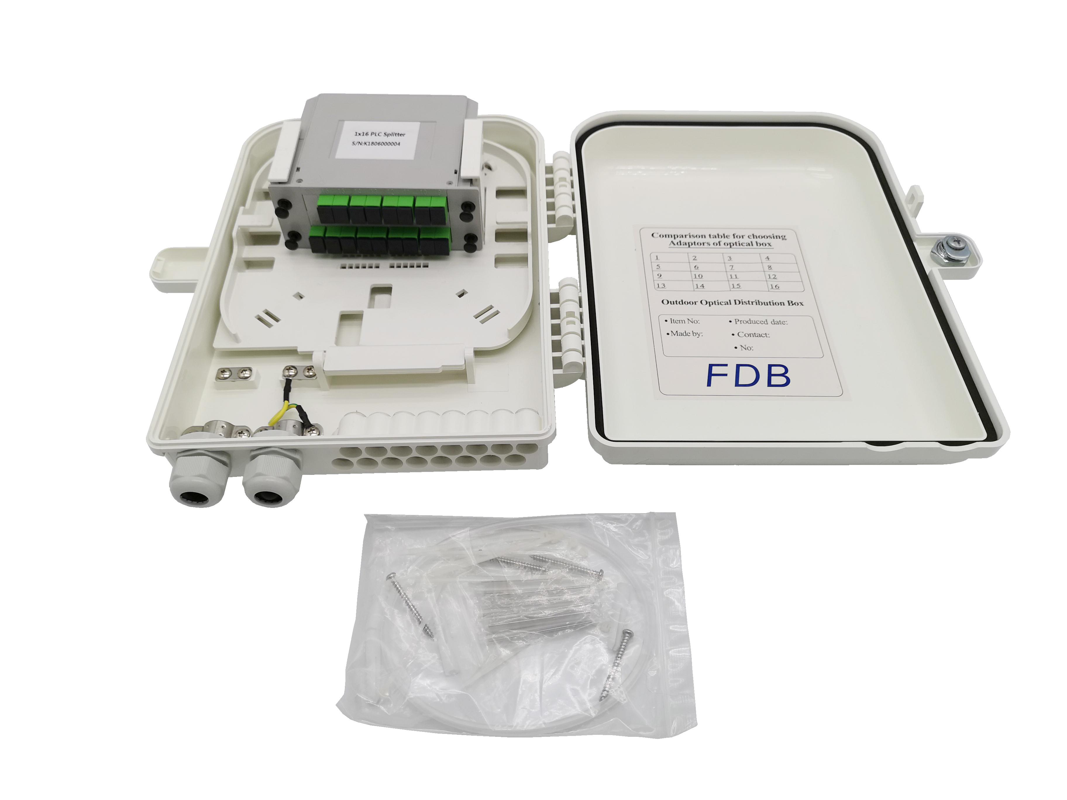 16ports fiber splitter box