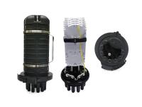 China PP Heat Shrink Dome Fiber Optic Splice Enclosure 9 Ports 96 Cores Arial Pole Wall Mount for sale