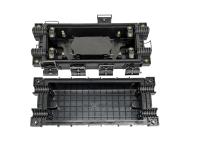 China Inline Horizontal Fiber Optic Joint Enclosure 24 48 72 96 Cores ABS for sale