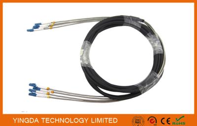China DLC 4 Core Fiber Optic Cable Assembly Outdoor Waterproof FTTA Base Sation for sale