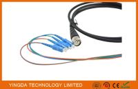 China FTTA Defense ODC Male 4 Cores Fiber Optic Patch Cord LC Waterproof for sale
