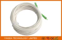 China FTTH Fiber Optic Patchcord 1 Core SC / APC - SC / APCSM 657A Simplex 40M FRP for sale