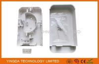China Indoor Drop Cable Fiber Optic Termination Box Rack Mount 2 Cores ISO SGS CE ROHS for sale