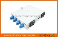 China Indoor Fiber Optic Termination Box Metal SC Fiber Distribution Box 4 To 8 Cores for sale