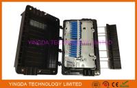 China Wall Mounting Fiber Optic Enclosure FTTH GPON Mechanical Sealing With SC Adapters for sale