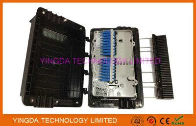 China Wall Mounting Fiber Optic Enclosure FTTH GPON Mechanical Sealing With SC Adapters for sale