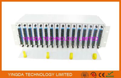 China Chasis Completes LGX Modules With Splitters1x8 SC/Apc Adaptors Rack Mount Metal for sale