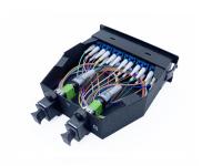 China 8 Fibers MPO Cassette Module G657A2 LSZH OM3 10G Multimode Cable For Data Center for sale