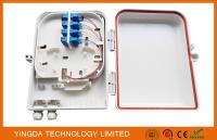 China IP65 Waterproof Fiber Optic Splice Box for FTTH PLC Splitter and SC Connectors Pole Mounted for sale