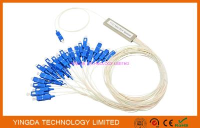 China GPON 1/32 Mini Optical Fiber Splitter Planar Lightwave Circuit for sale