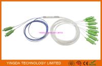 China 2x8 Blockless Mini Type PLC Splitter In GPON Network 1260 - 1650 nm for sale