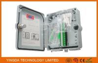 China High Strength GPON 12 Fiber Optic Termination Box , Fiber Optic Splitter Box with SC/APC Adapter for sale