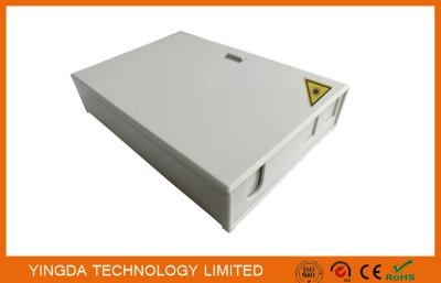 China Fiber Optic Junction Box Optical Fiber Termination Box With SC FC LC ST Adapter Pigtails for sale