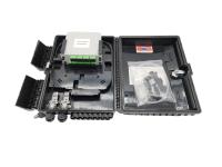 China GPON Wall Mounted Plastic 1X16 Splitter Fiber Optic Cable Termination Box NAP CTO for sale