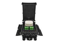 China IP68 Outdoor Pole Mount Fiber Optical Distribution Box 16ports for Drop Cable Enclosure for sale
