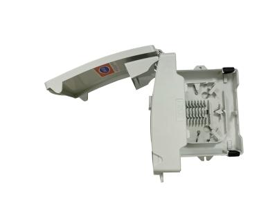China 8 Ports Fiber Optic Terminal Box ABS PC Straight-Through FTTH Indoor NAP Box for sale