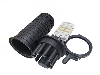 China 24-144 Cores Heat Shrink Dome Fiber Optic Splice Closure 1 Oval 8ports IP68 For Pole Duct for sale