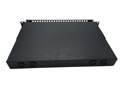 China 2U 19 inch Metal ODF Fiber Optic Patch Panel For FTTH  FTTX  CATV LAN Data Center for sale