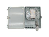 China Indoor 8 SC / LC duplex Fiber Optic Distribution Box 1in 8out Fiber Optic Termination Box for sale
