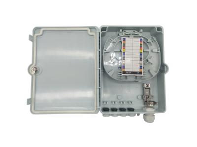 China Indoor 8 SC / LC duplex Fiber Optic Distribution Box 1in 8out Fiber Optic Termination Box for sale