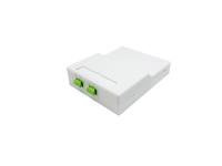 China 2 SC Single/Multimode Fiber Optic Termination Box For FTTH Indoor Network for sale